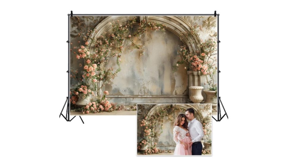 Photo Backdrop Spring Flowers Wedding Theme | Coffey County Library